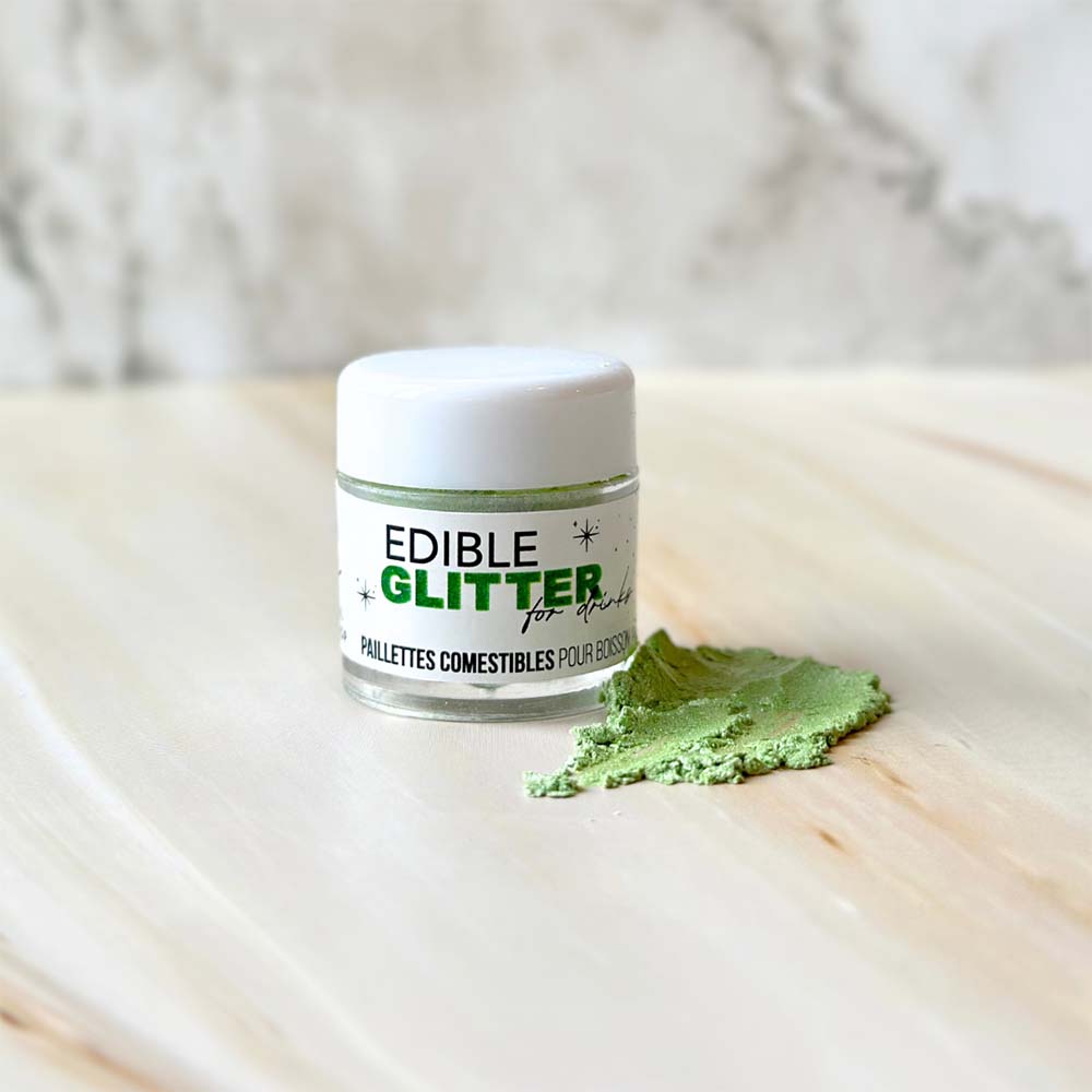 EDIBLE GLITTER GREEN – live.cocktailbombshop.ca